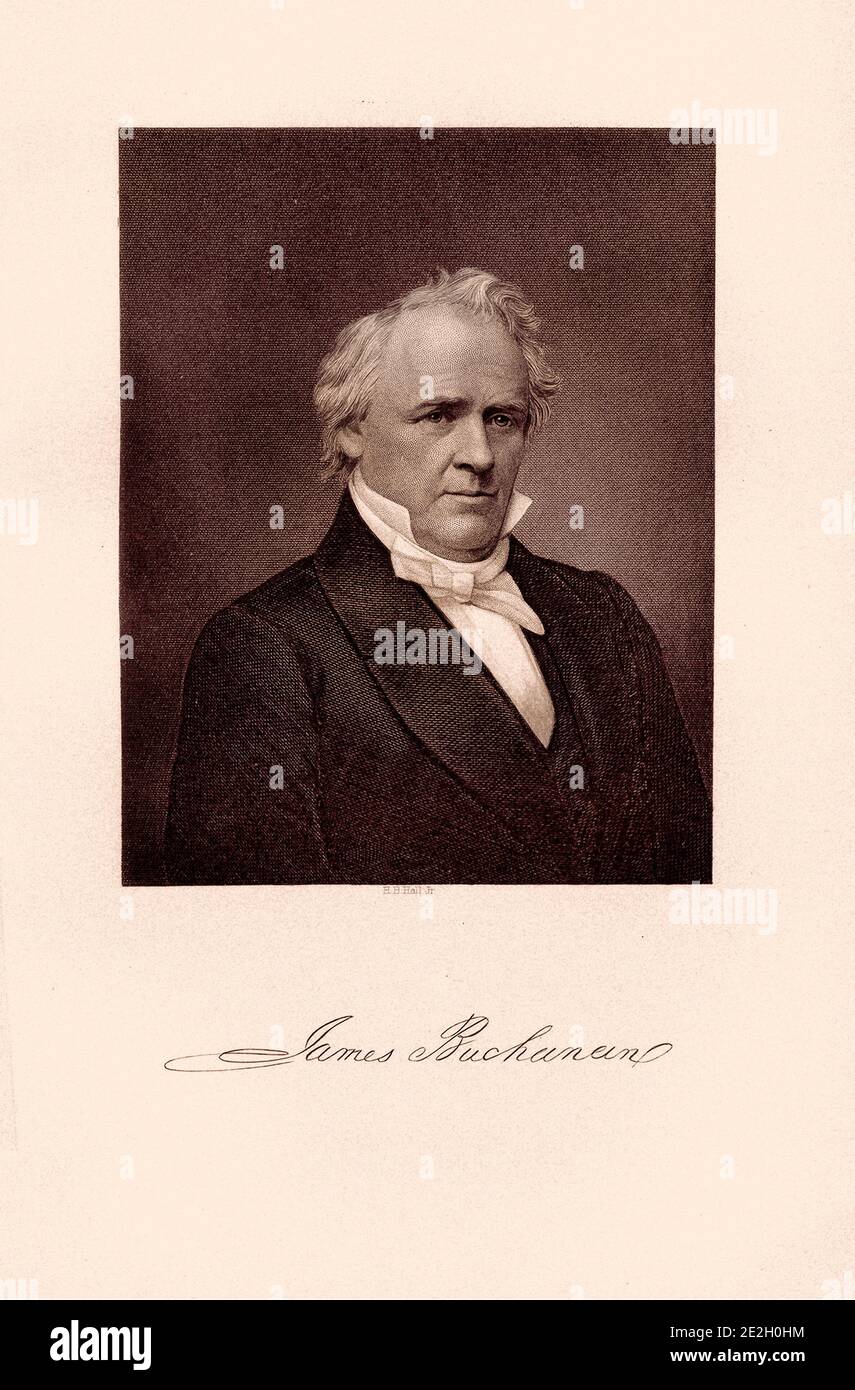 President buchanan hi-res stock photography and images - Alamy