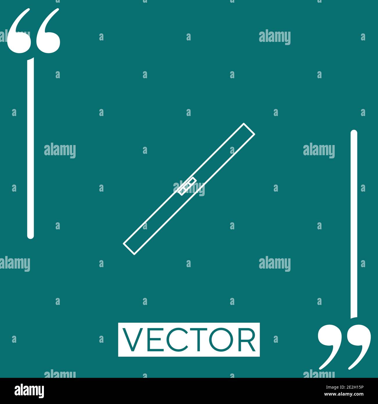 Long rectangular blank white sign Stock Vector Images - Alamy