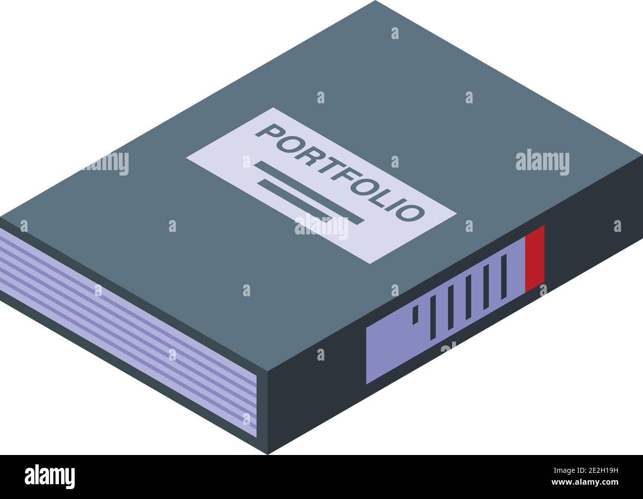 Candidates portfolio icon. Isometric of candidates portfolio vector ...