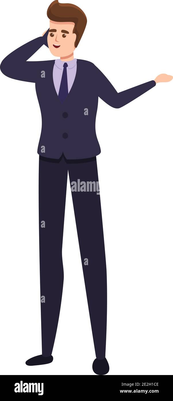 Office agent icon. Cartoon of office agent vector icon for web design ...