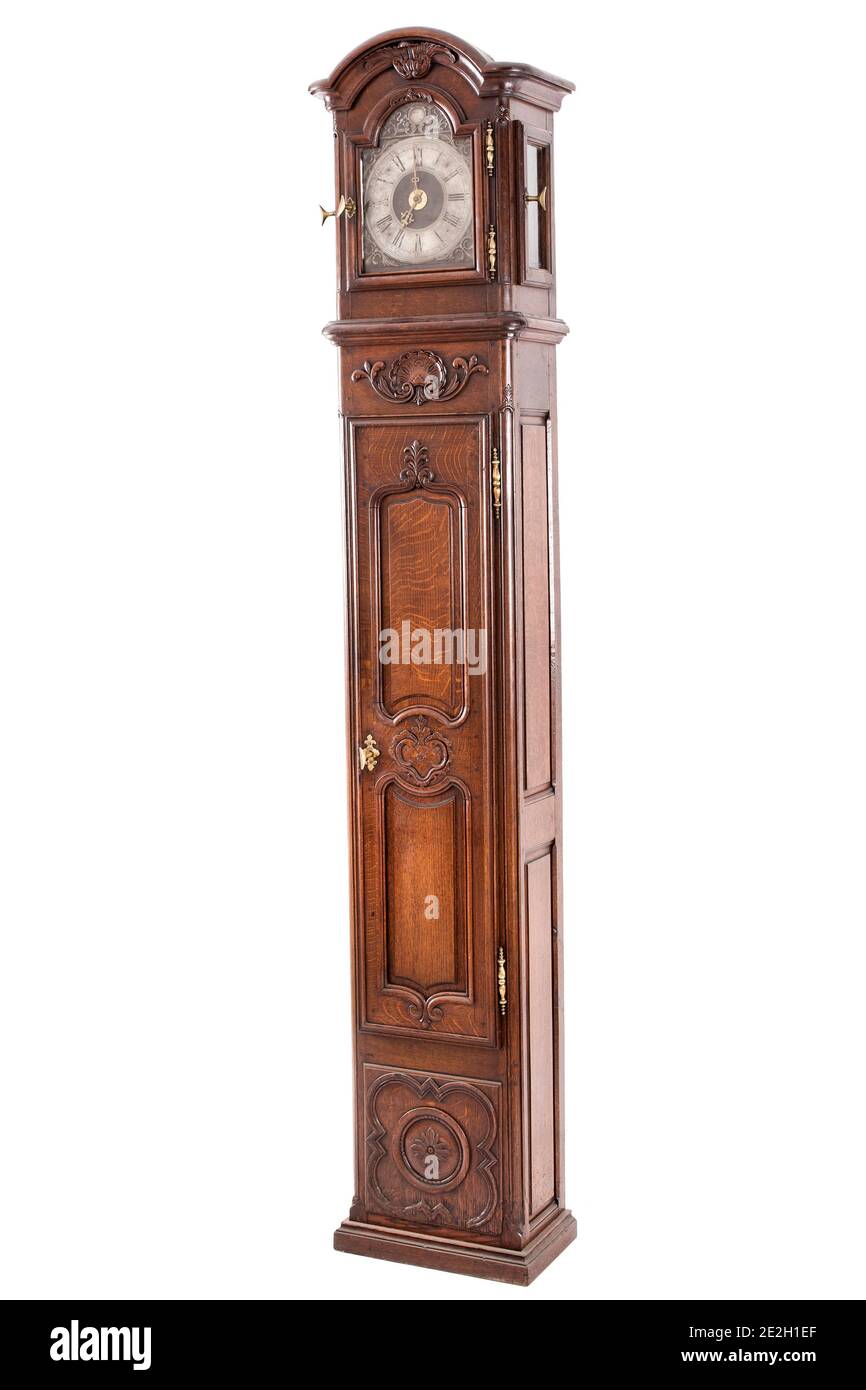 Vintage drum head grandfather clock hi-res stock photography and images ...