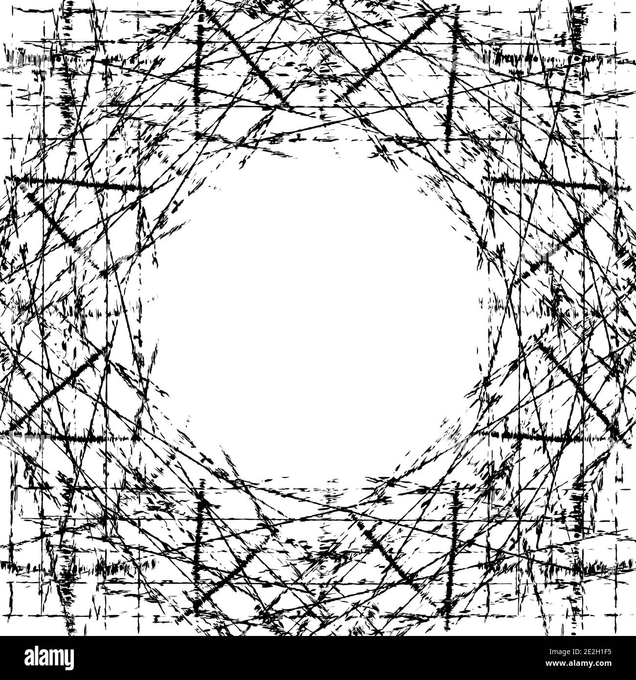 Scratched white border Stock Vector Images - Alamy