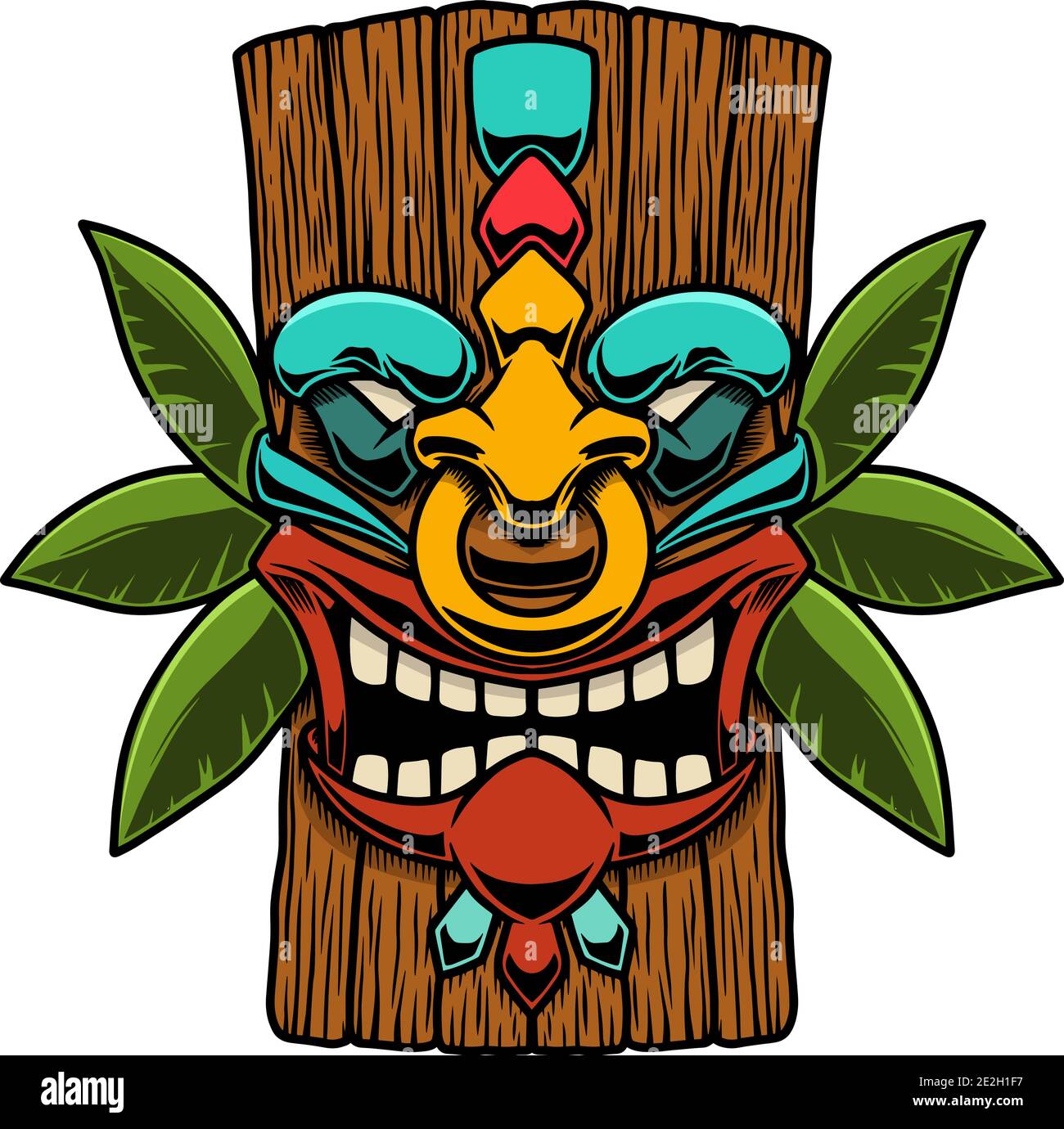 Tiki bar style poster design hi-res stock photography and images - Alamy