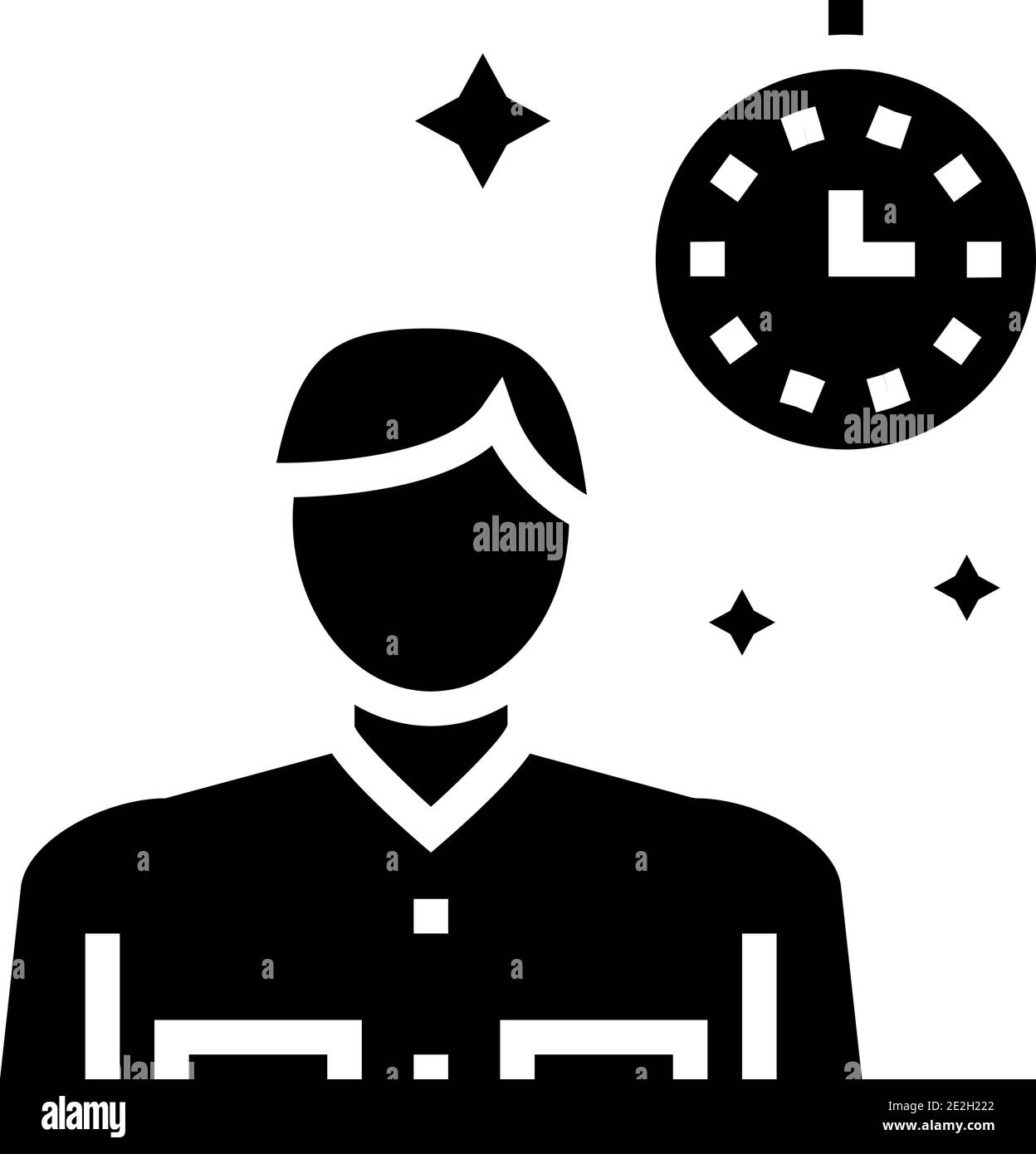 human nostalgia glyph icon vector illustration sign Stock Vector Image ...