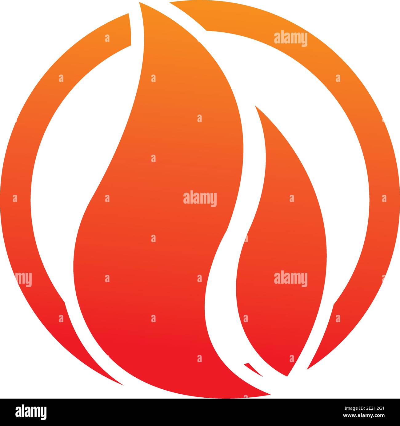 Feuer flamme logo Cut Out Stock Images & Pictures - Alamy