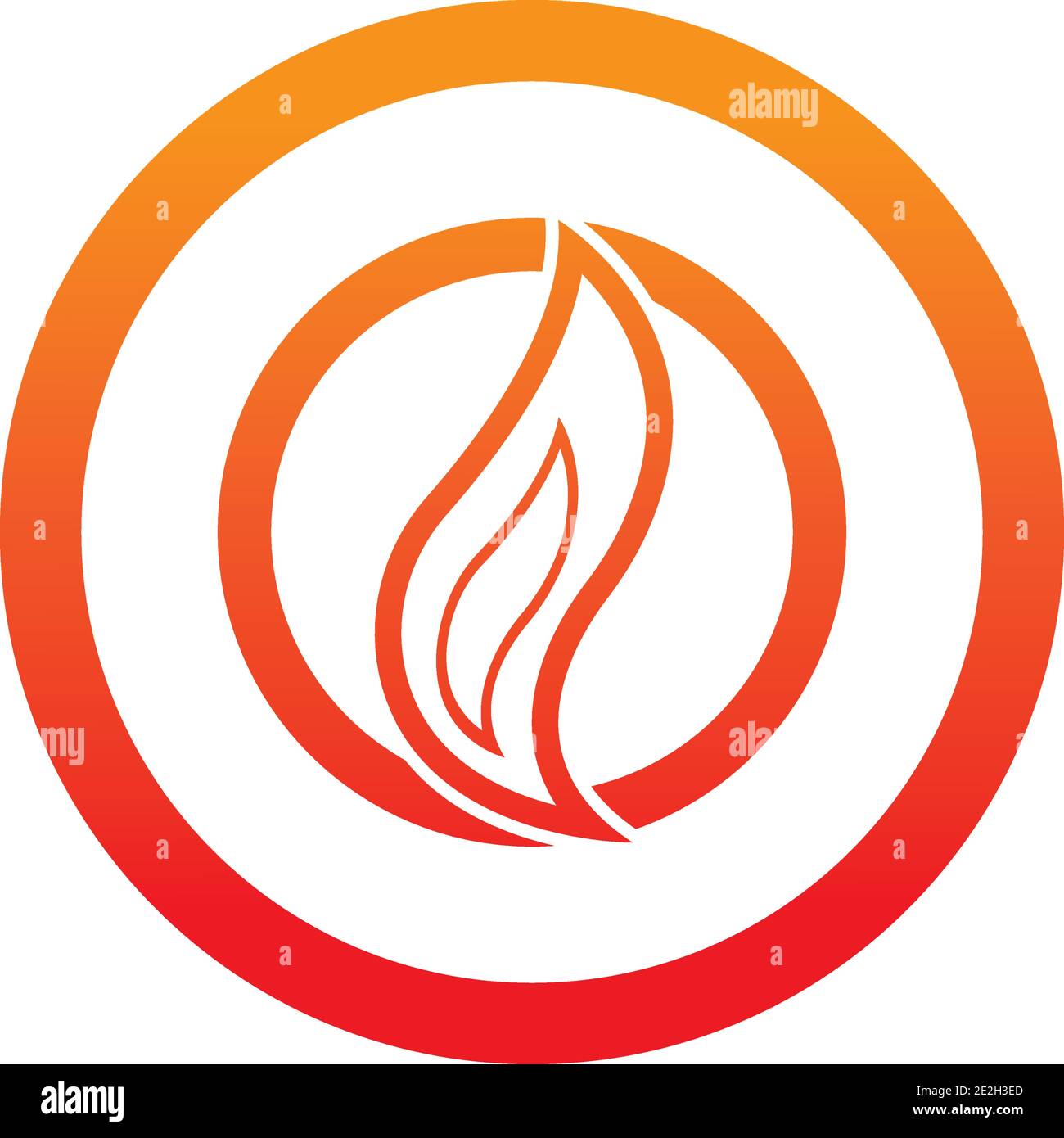 Fire with flame and feuer mit flamme Logo - Vector Stock Vector Image ...