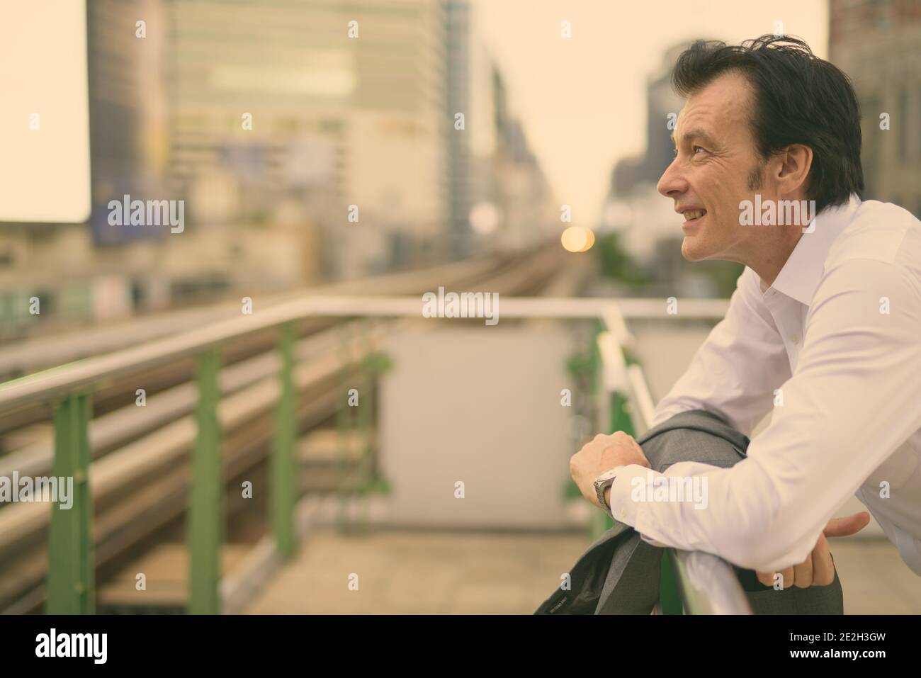 Mature handsome businessman exploring hi-res stock photography and ...