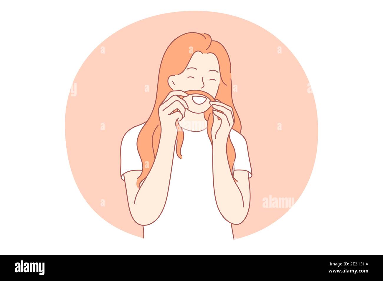 Having fun, making faces, entertainment concept Stock Vector Image ...