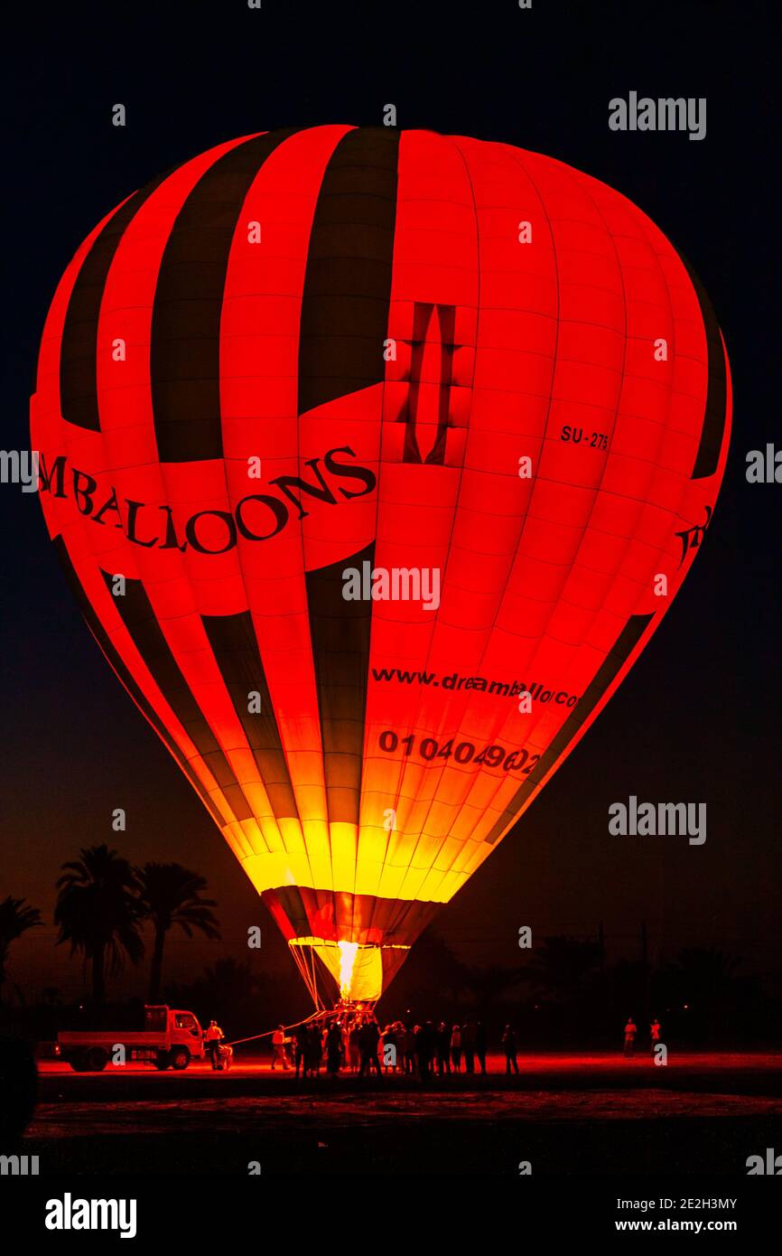 Balloon at dusk hi-res stock photography and images - Alamy