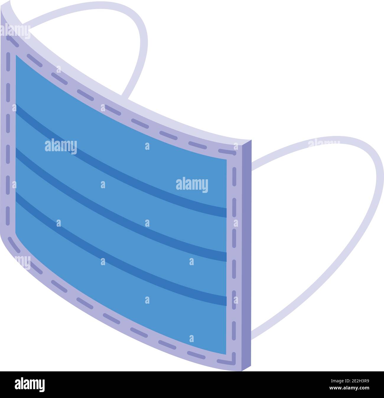 Protective mask icon. Isometric of protective mask vector icon for web ...