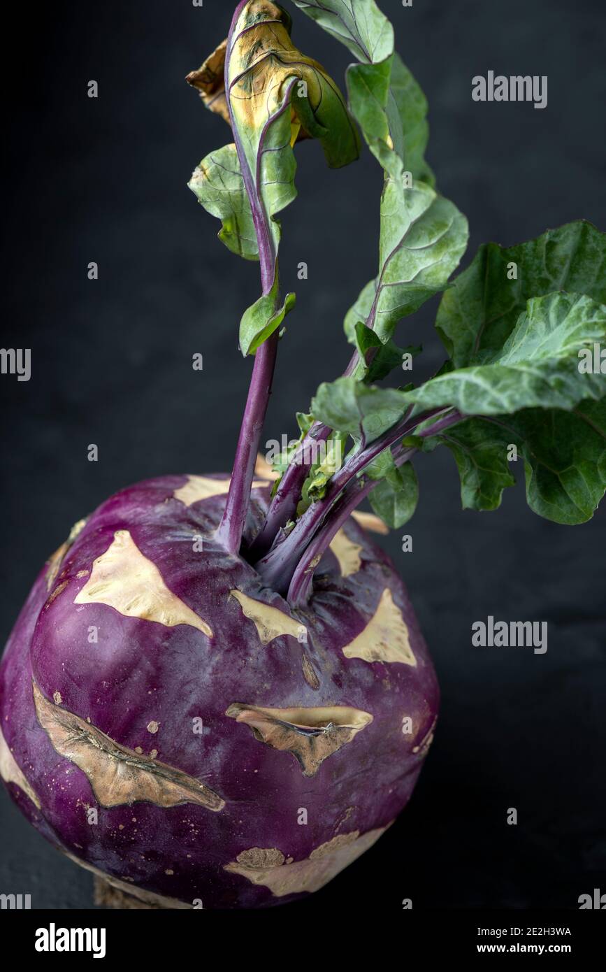 Kohlrabi Plant High Resolution Stock Photography and Images - Alamy