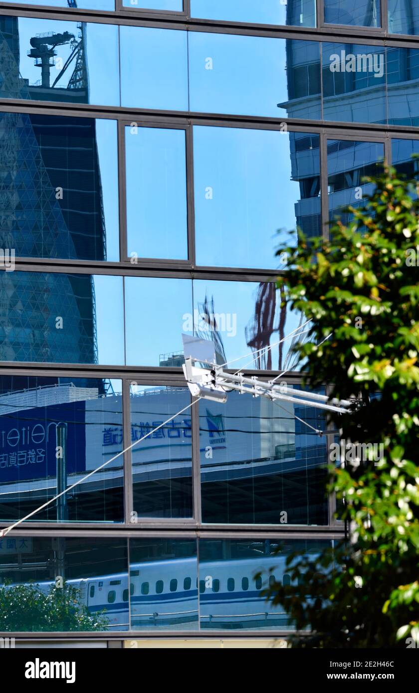 Shinkansen bullet train windows japan hi-res stock photography and ...