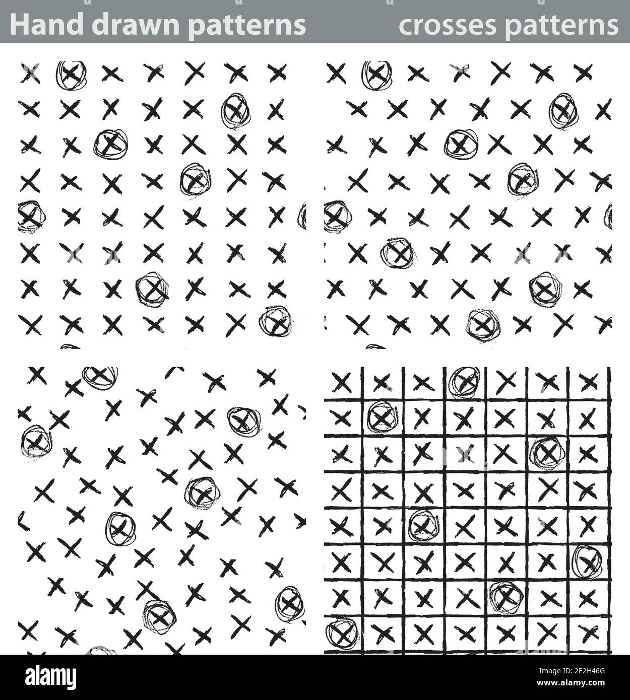 Crosses Stock Vector Images - Alamy