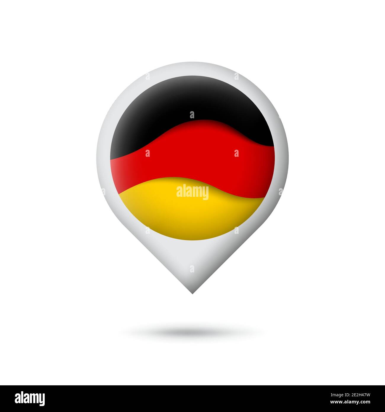 Map germany cut Stock Vector Images - Alamy