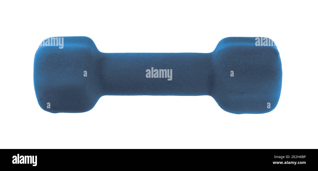 Single Hand Weights Isolated on White Background Stock Photo - Alamy