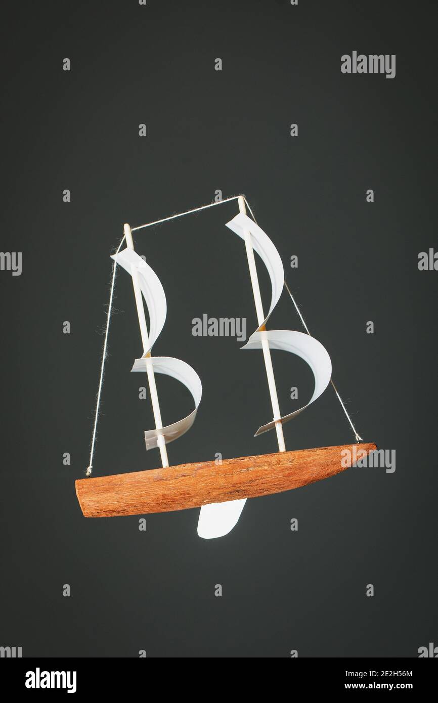 Bark boat toy hi-res stock photography and images - Alamy