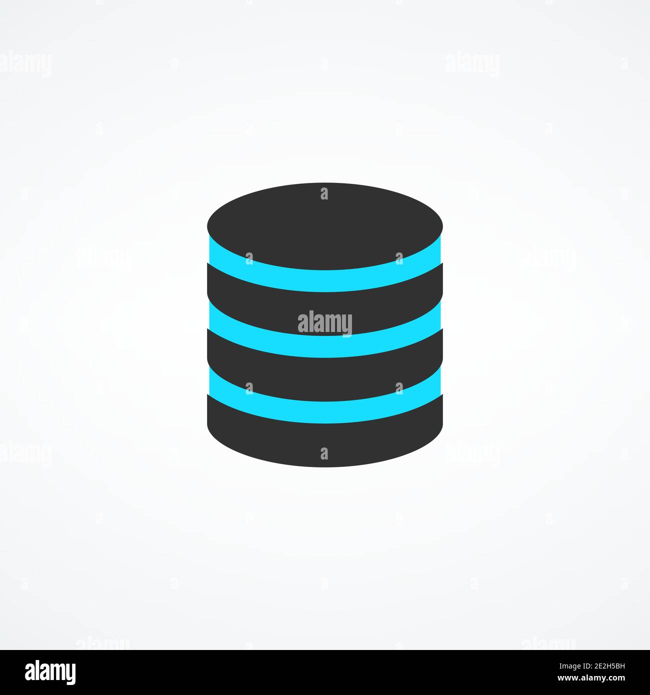 Cloud Database Icon, server icon. Cloud storage Computing Concept ...