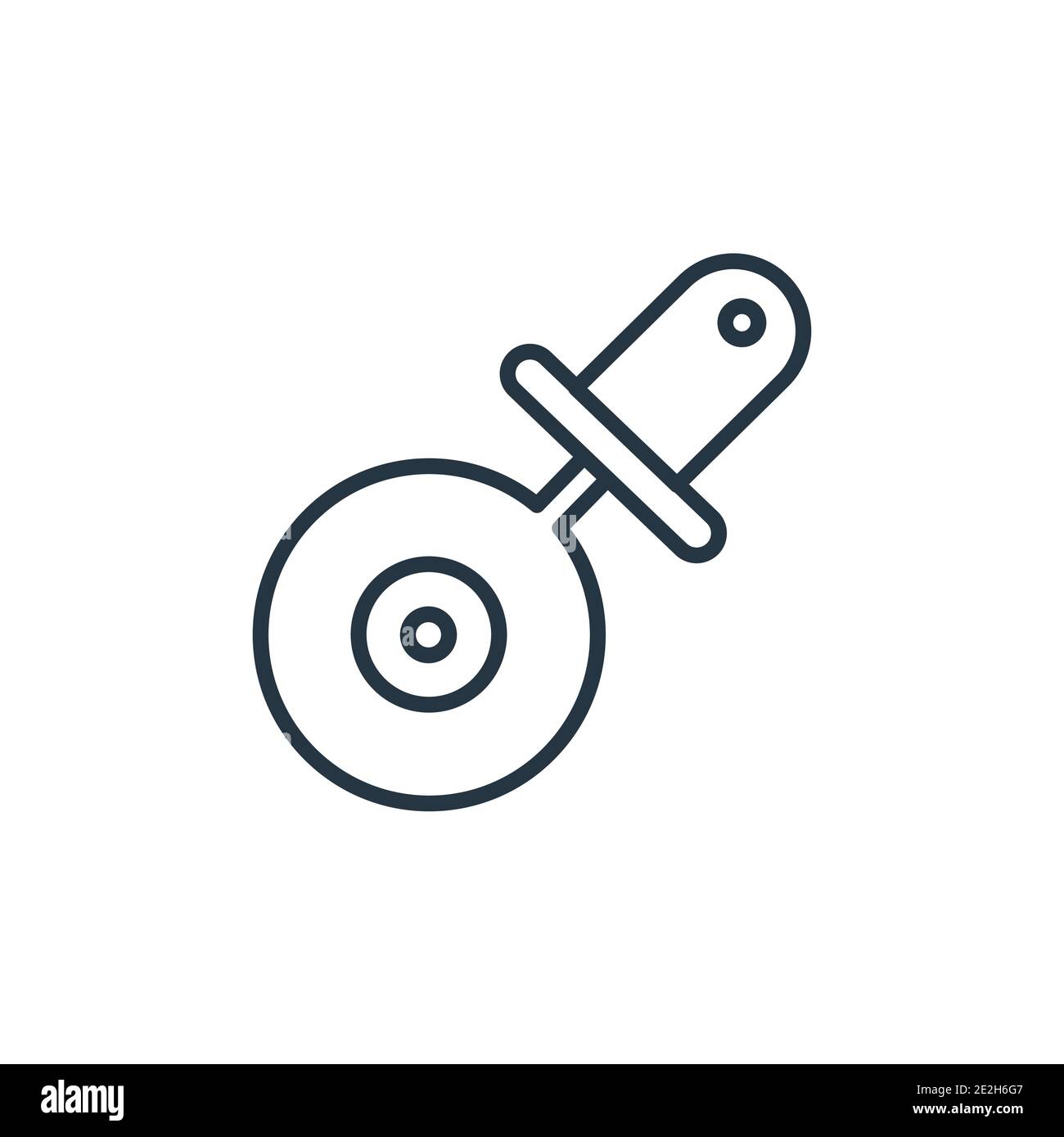 Pizza cutting wheel Stock Vector Images - Alamy