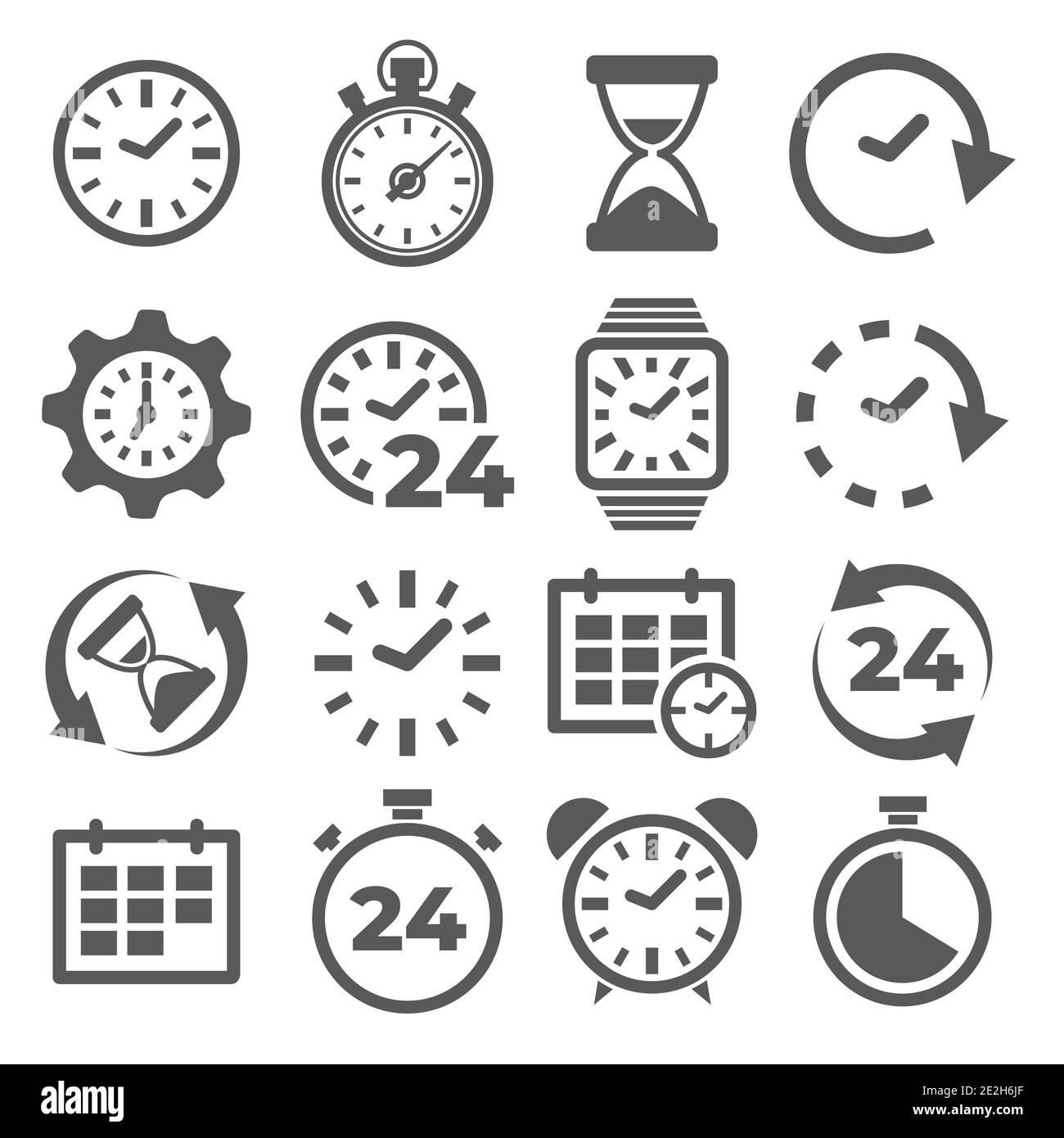 Alarm clock on blackboard Cut Out Stock Images & Pictures - Alamy