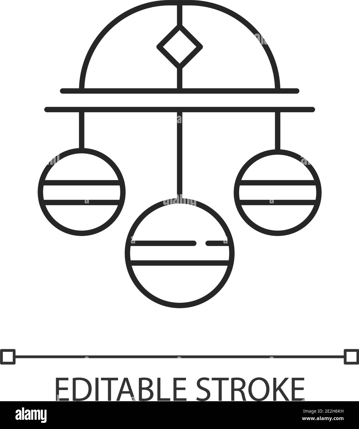 Pawn symbol linear icon Stock Vector Image & Art - Alamy