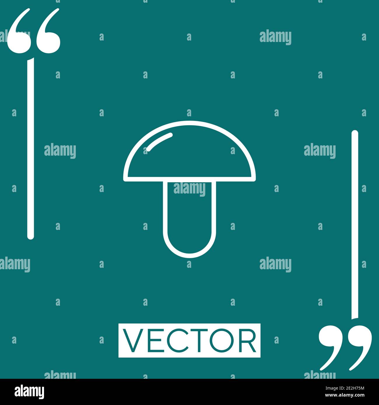 Fresh white oyster mushrooms Stock Vector Images - Alamy