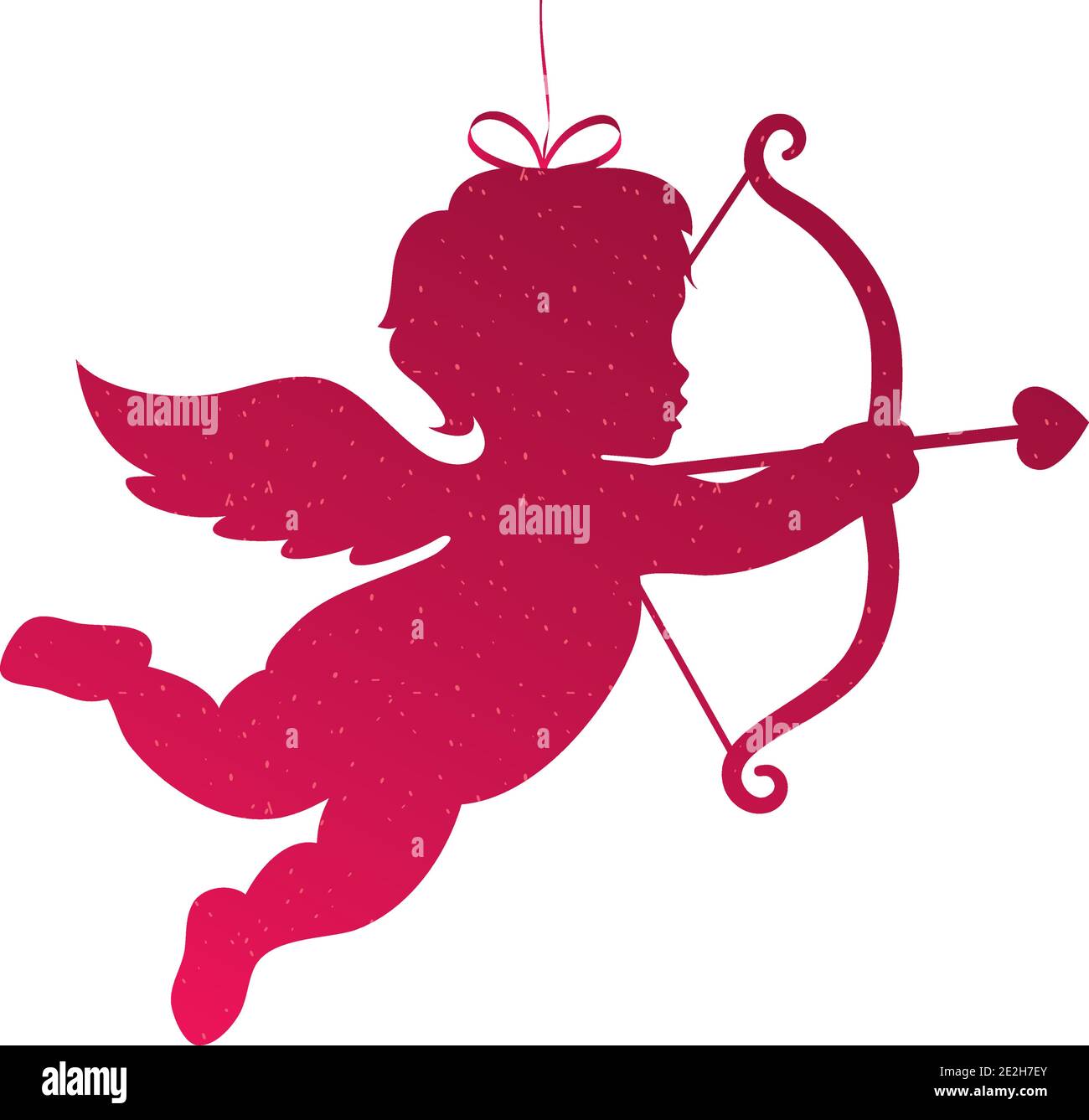 Cupid design of love passion and romantic theme Vector illustration ...