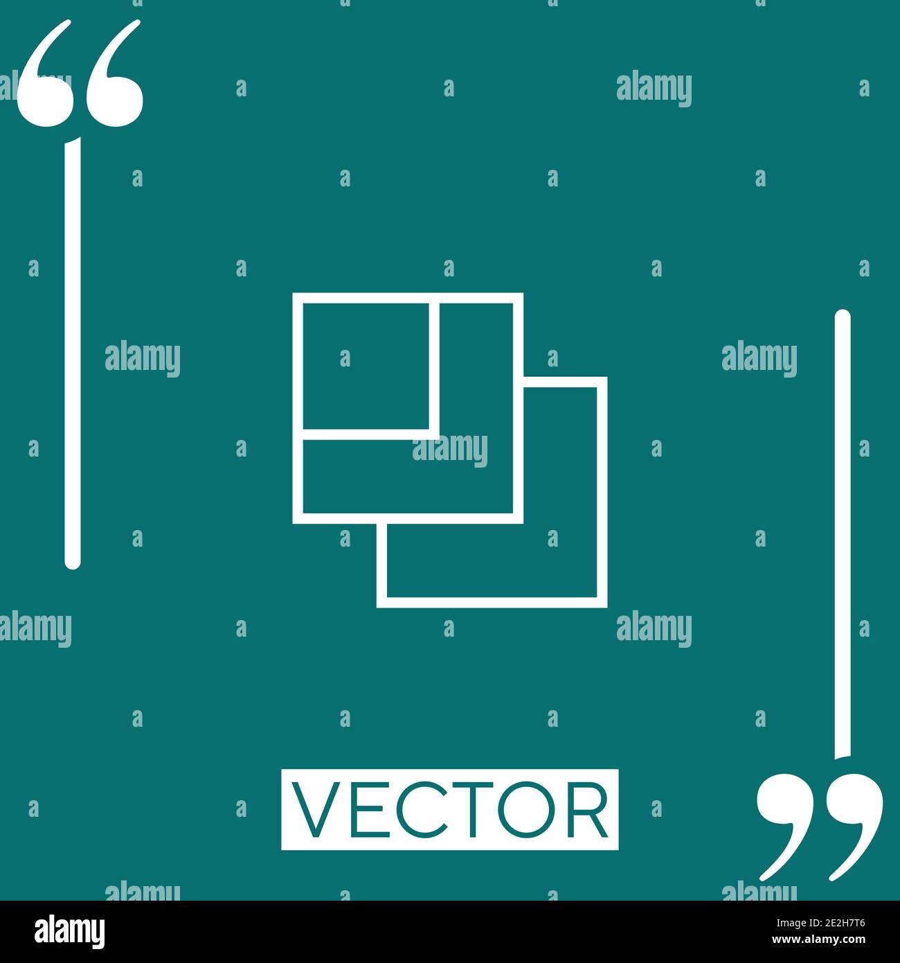 trim vector icon Linear icon. Editable stroke line Stock Vector Image ...