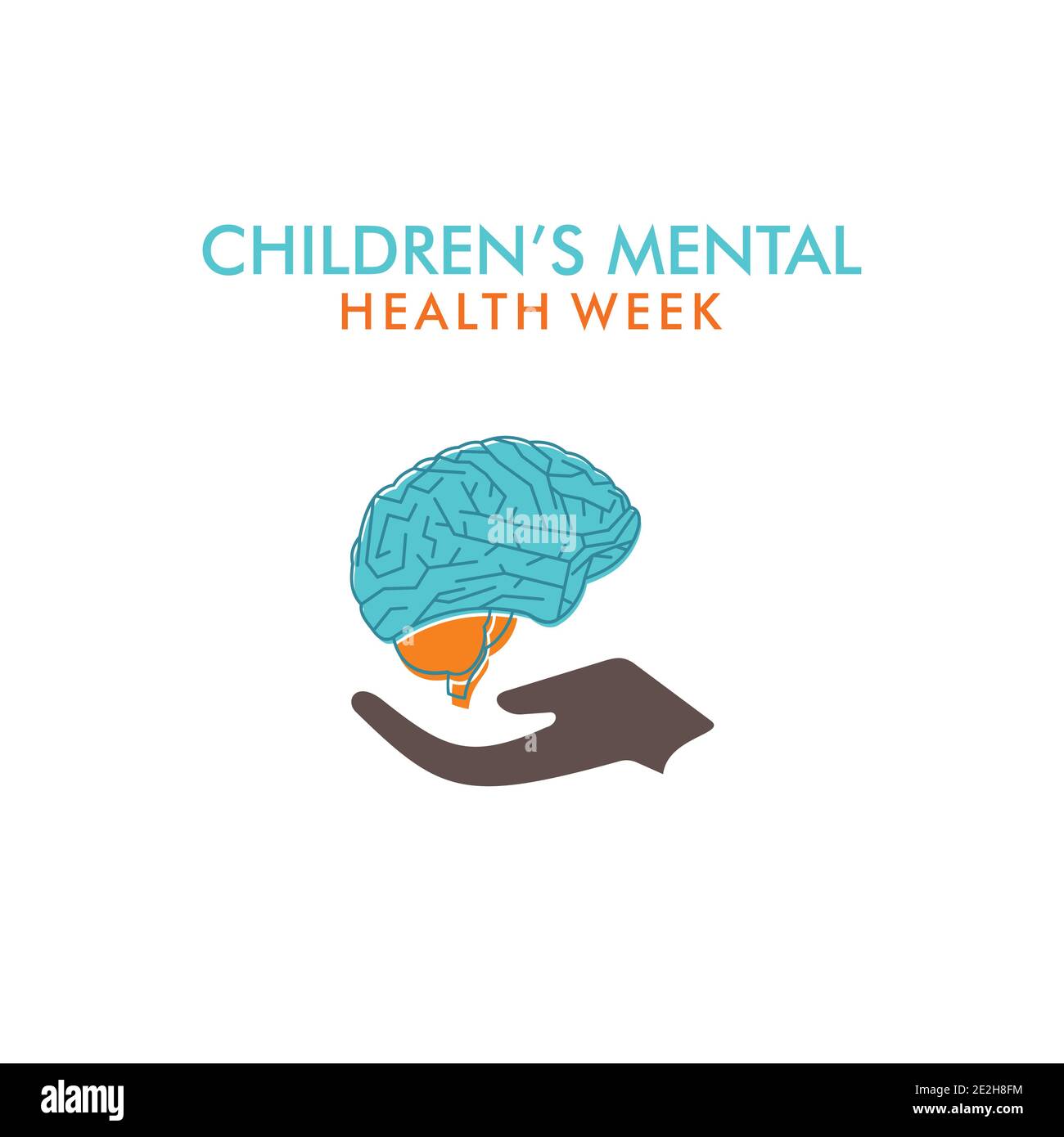 Children mental health week Stock Vector Images - Alamy