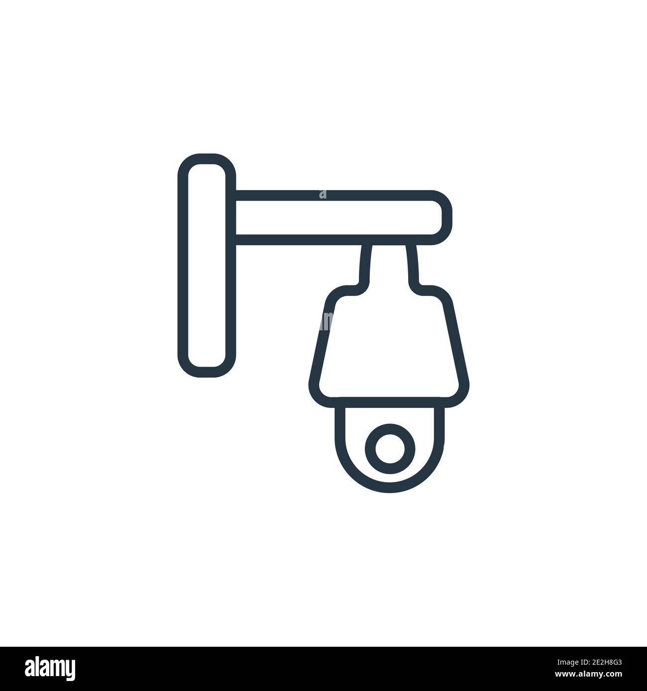 Rotate camera outline vector icon. Thin line black rotate camera icon ...