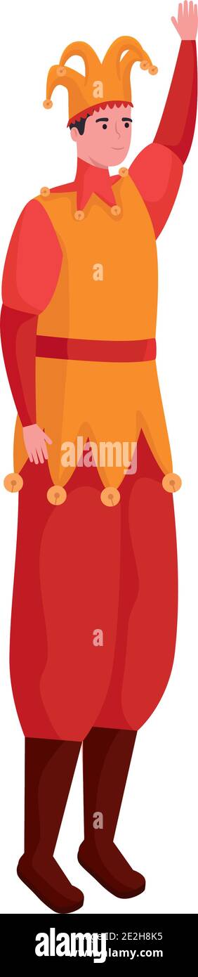 Fairytale harlequin cartoon vector design Stock Vector Image & Art - Alamy