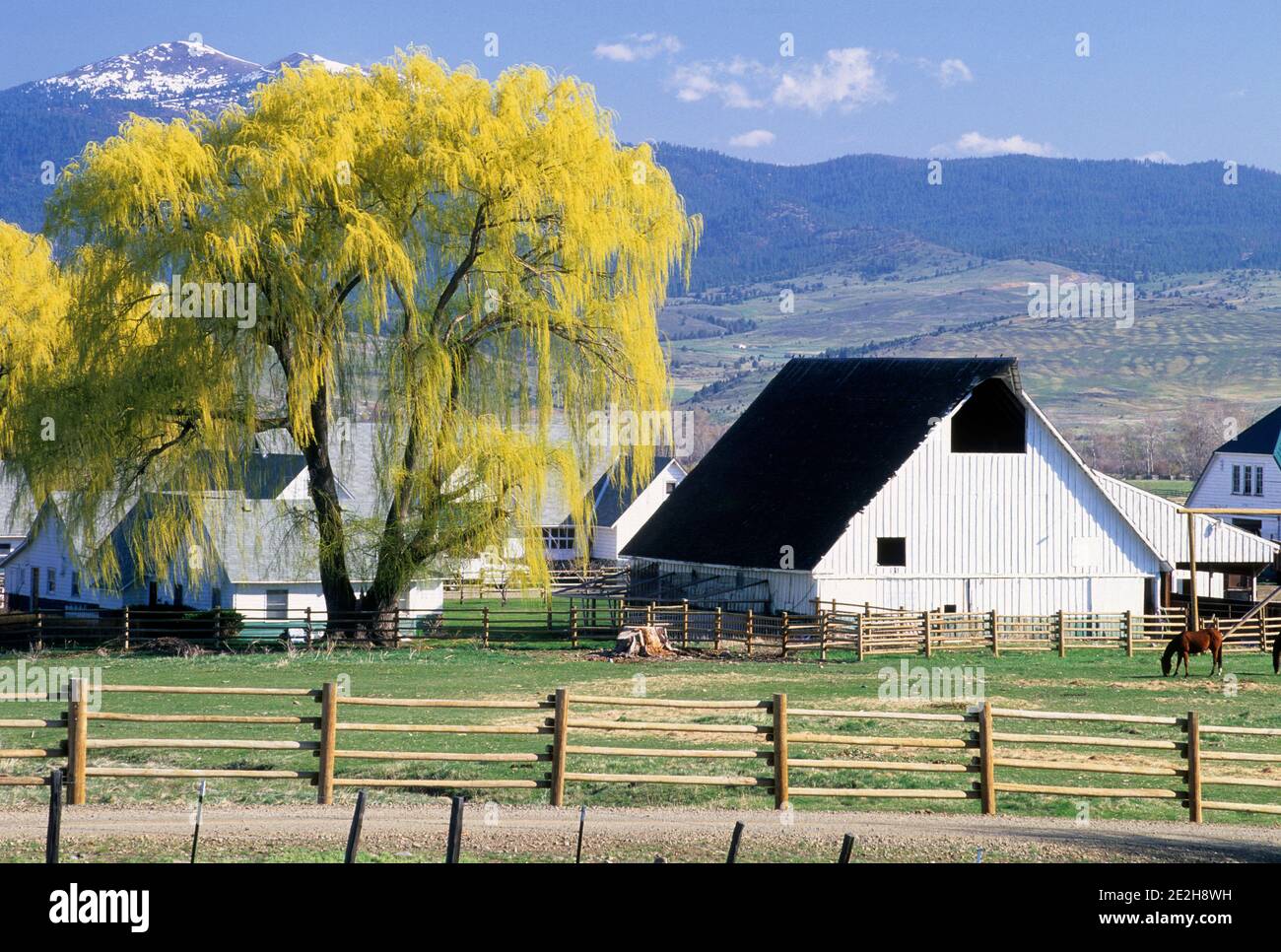Oregon barn hi-res stock photography and images - Alamy