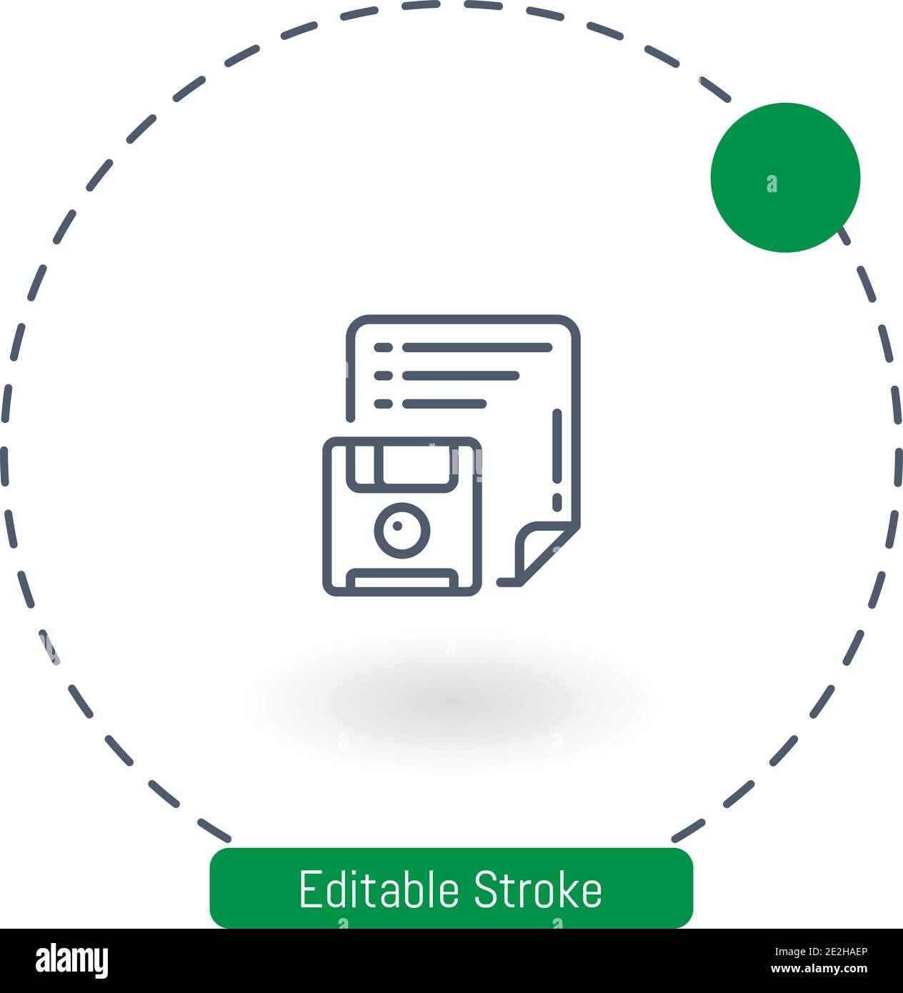 save vector icon editable stroke outline icons for web and mobile Stock ...