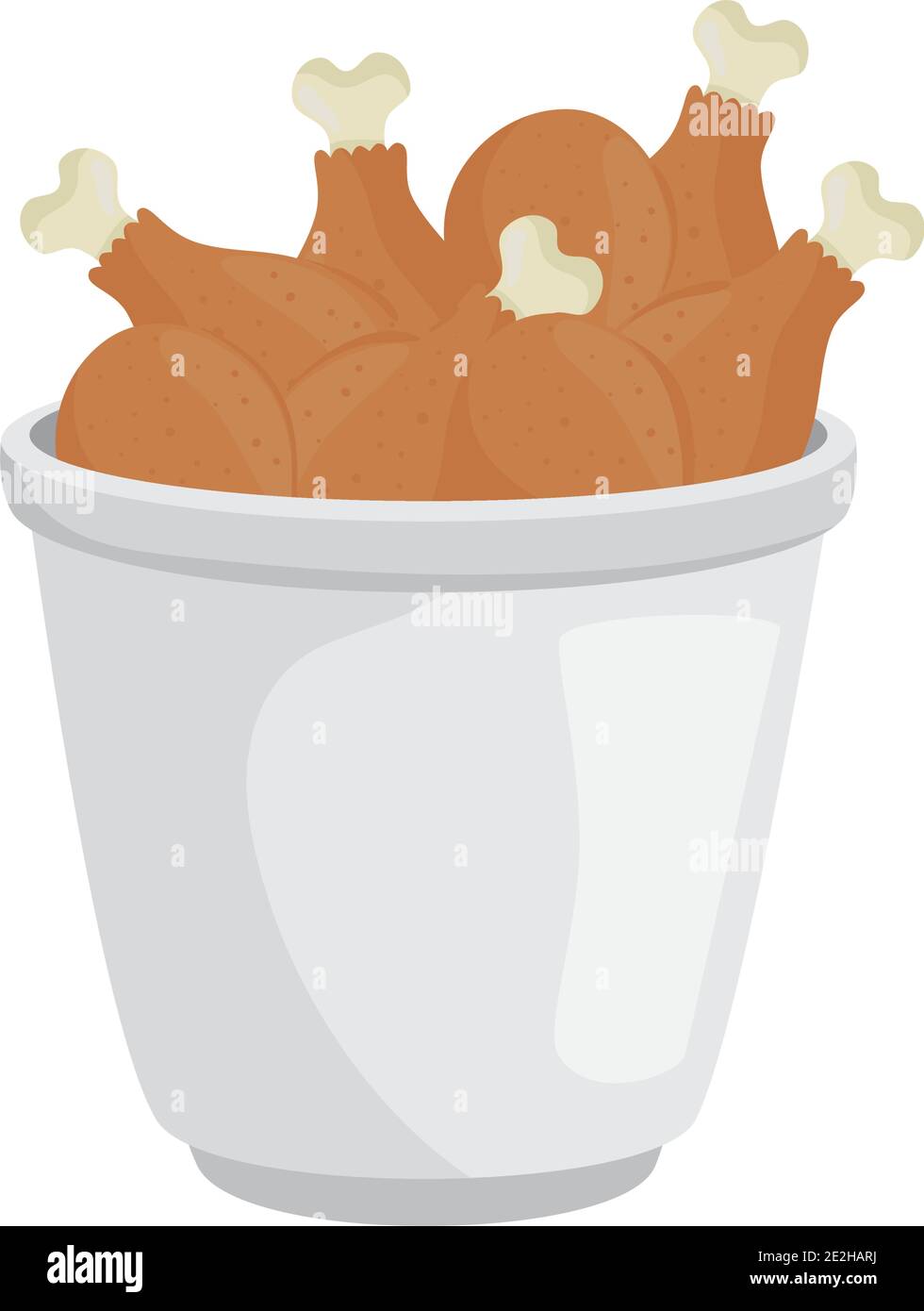 Chicken box isolated vector design Stock Vector Image & Art - Alamy