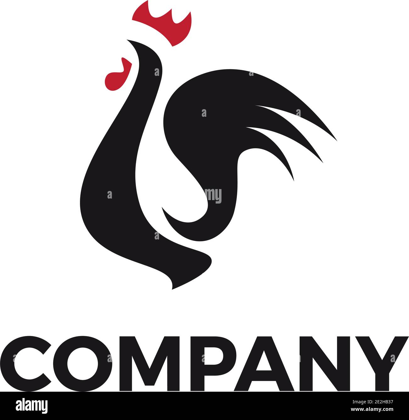 Vector sign abstract rooster Stock Vector Image & Art - Alamy