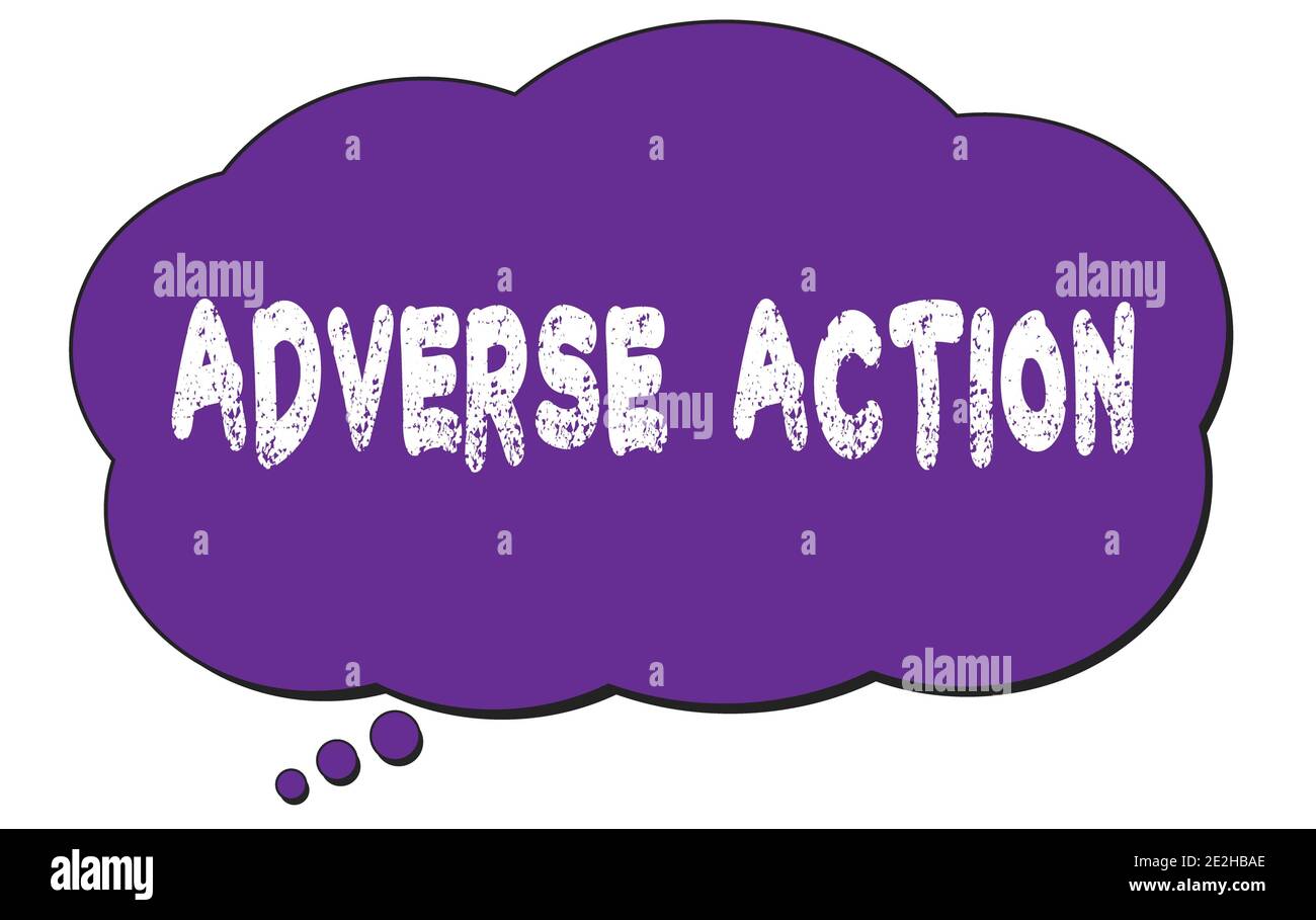 Adverse action stamp hi-res stock photography and images - Alamy