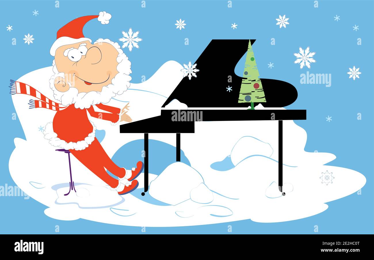 Pianist concert solo Stock Vector Images - Alamy