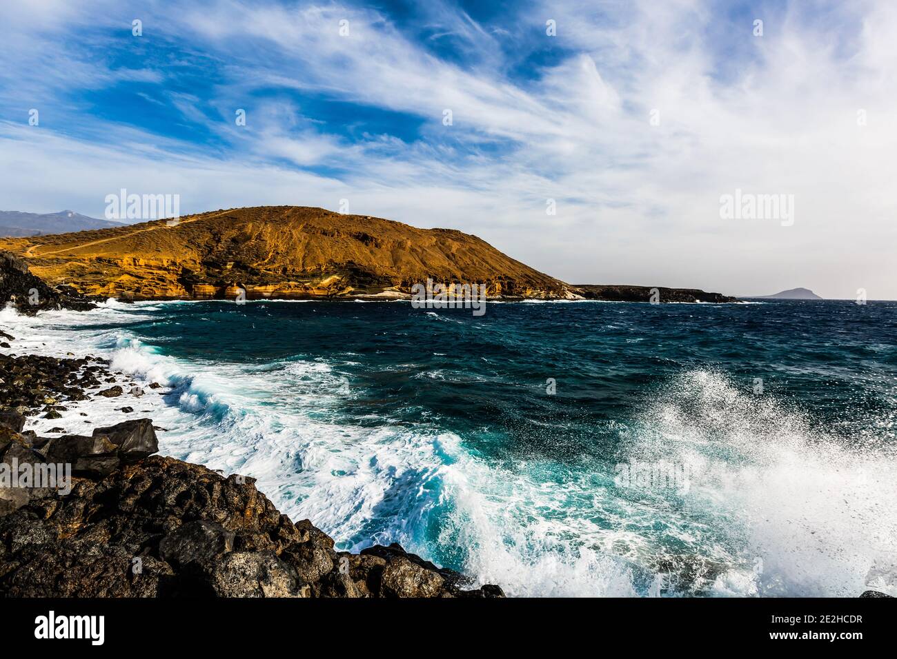 tenerife island ocean, Canary Spain Stock Photo - Alamy