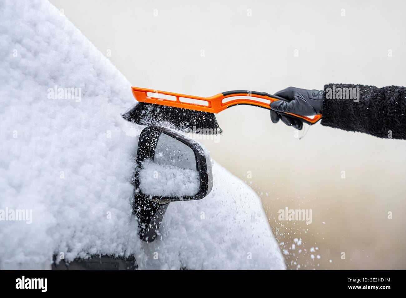 Woman cleans street from hi-res stock photography and images - Alamy
