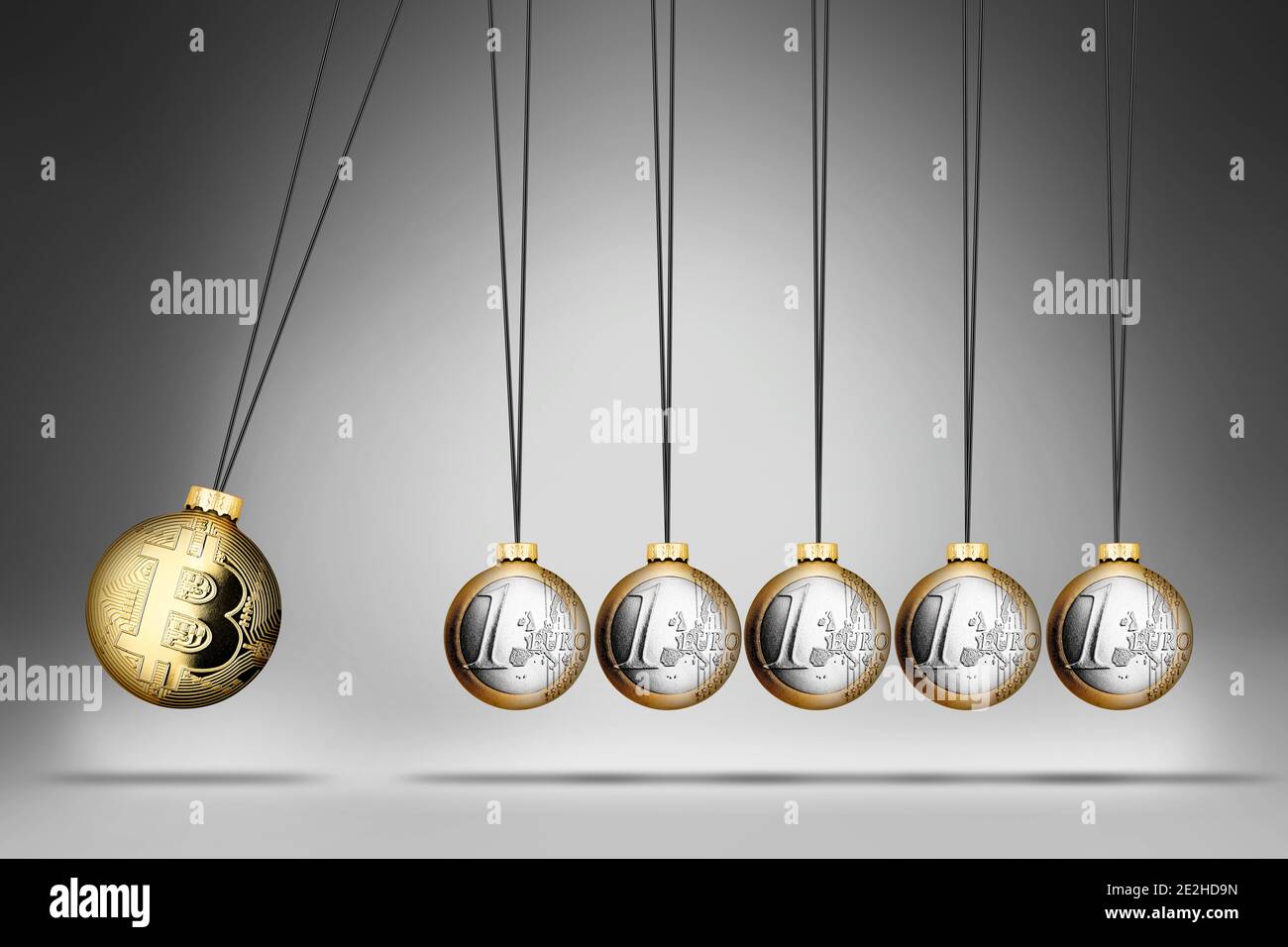 Exchange cryptocurrency traditional money hi-res stock photography and ...