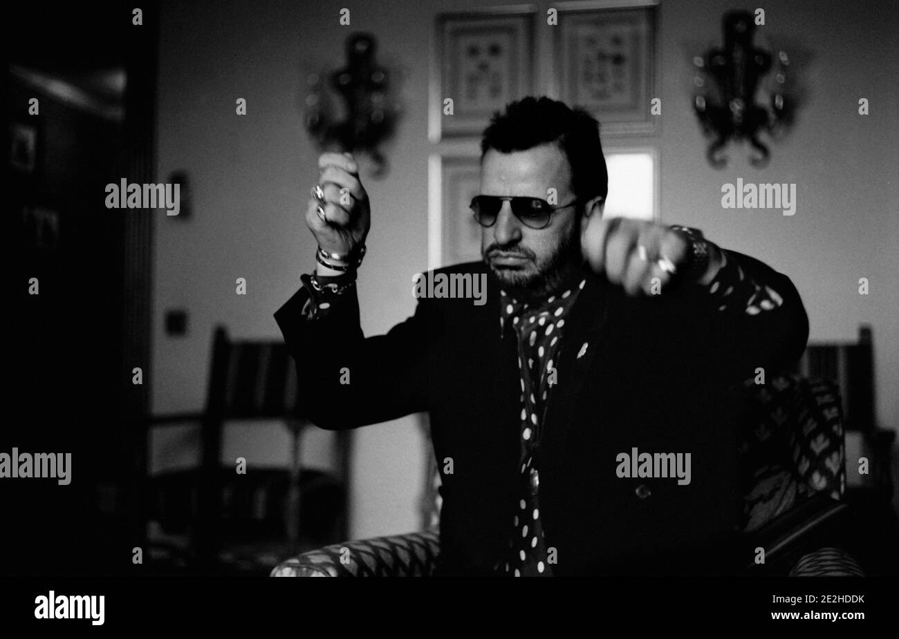 Ringo Starr former drummer with the Beatles photographed in 1992 Stock ...