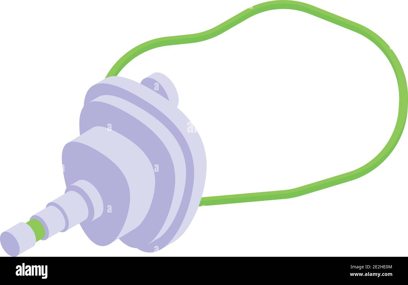 Breath mask icon. Isometric of breath mask vector icon for web design ...