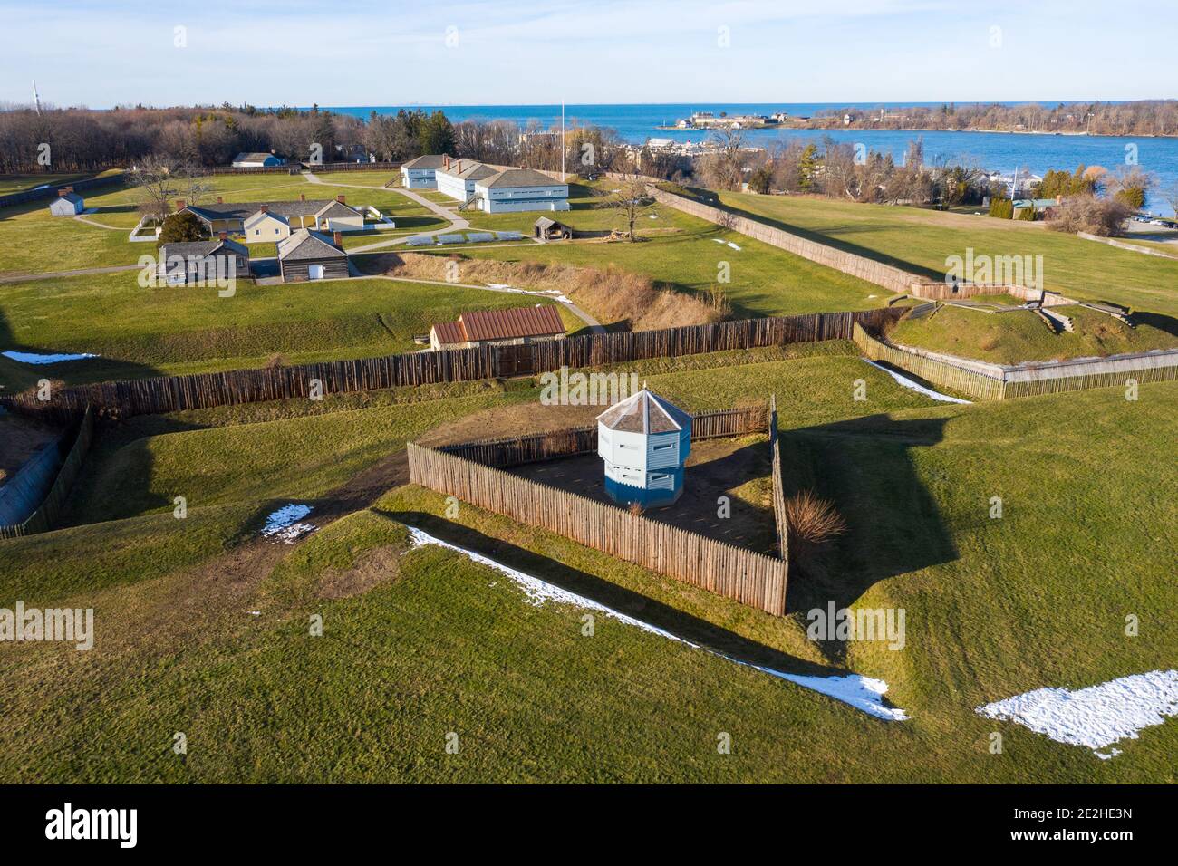 Fort George National Historic Site, Niagara-on-the-Lake, Ontario ...