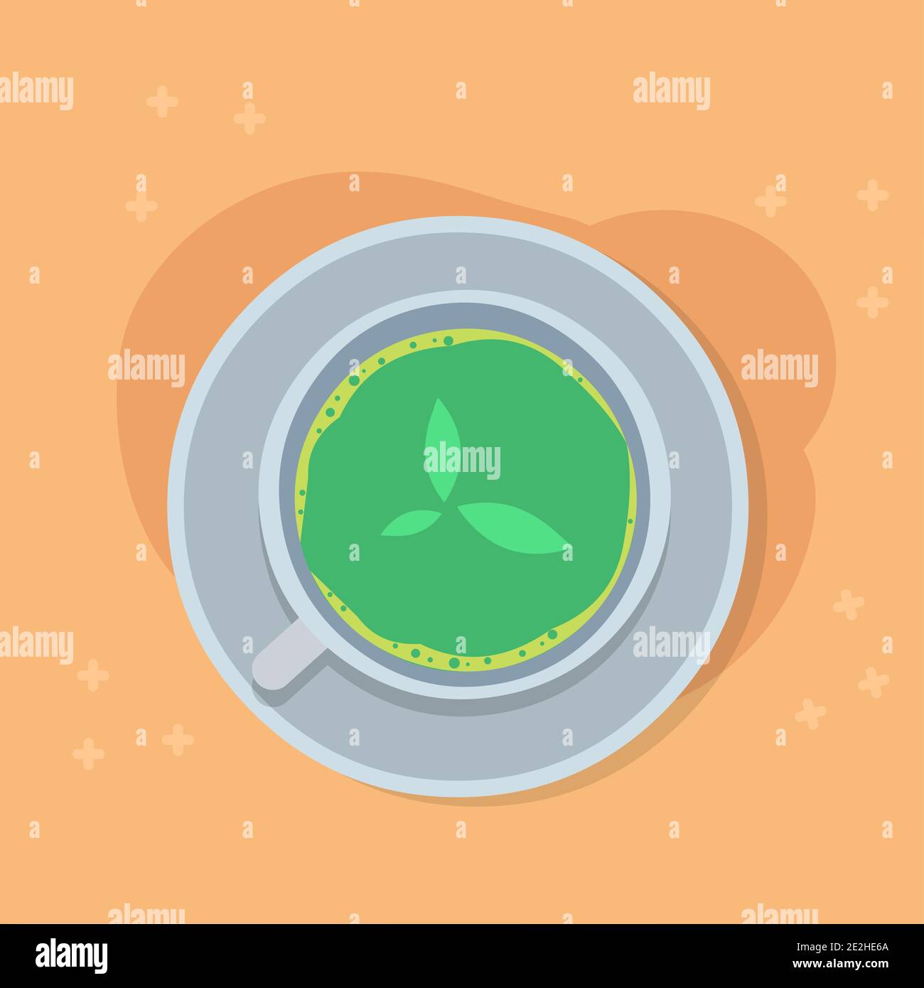 Tea view Stock Vector Images - Alamy