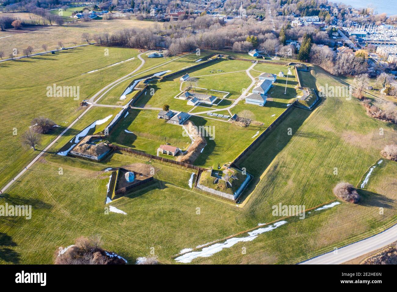 Fort George National Historic Site, Niagara-on-the-Lake, Ontario ...