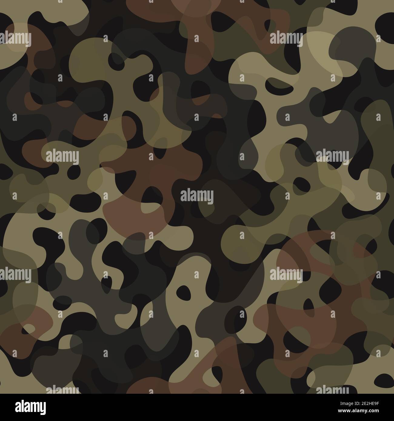 Camouflage seamless pattern background masking camo repeat print Stock ...
