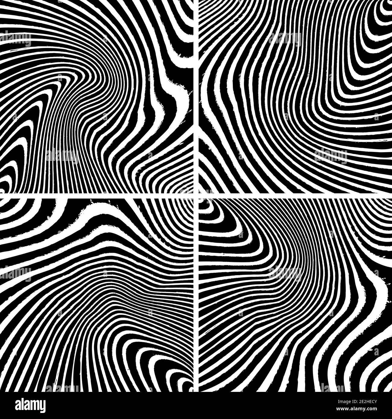 Lined Grunge Texture Set Stock Vector Image & Art - Alamy