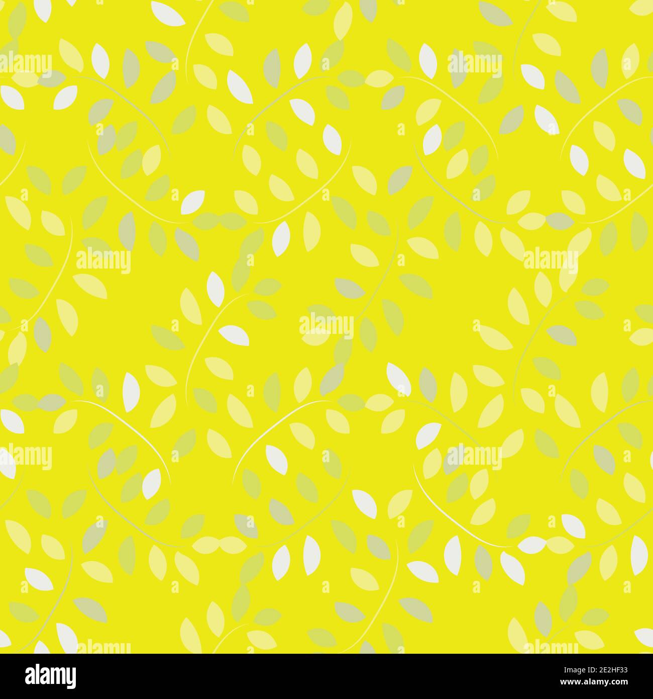 Branches of yellow leaves Stock Vector Images - Alamy