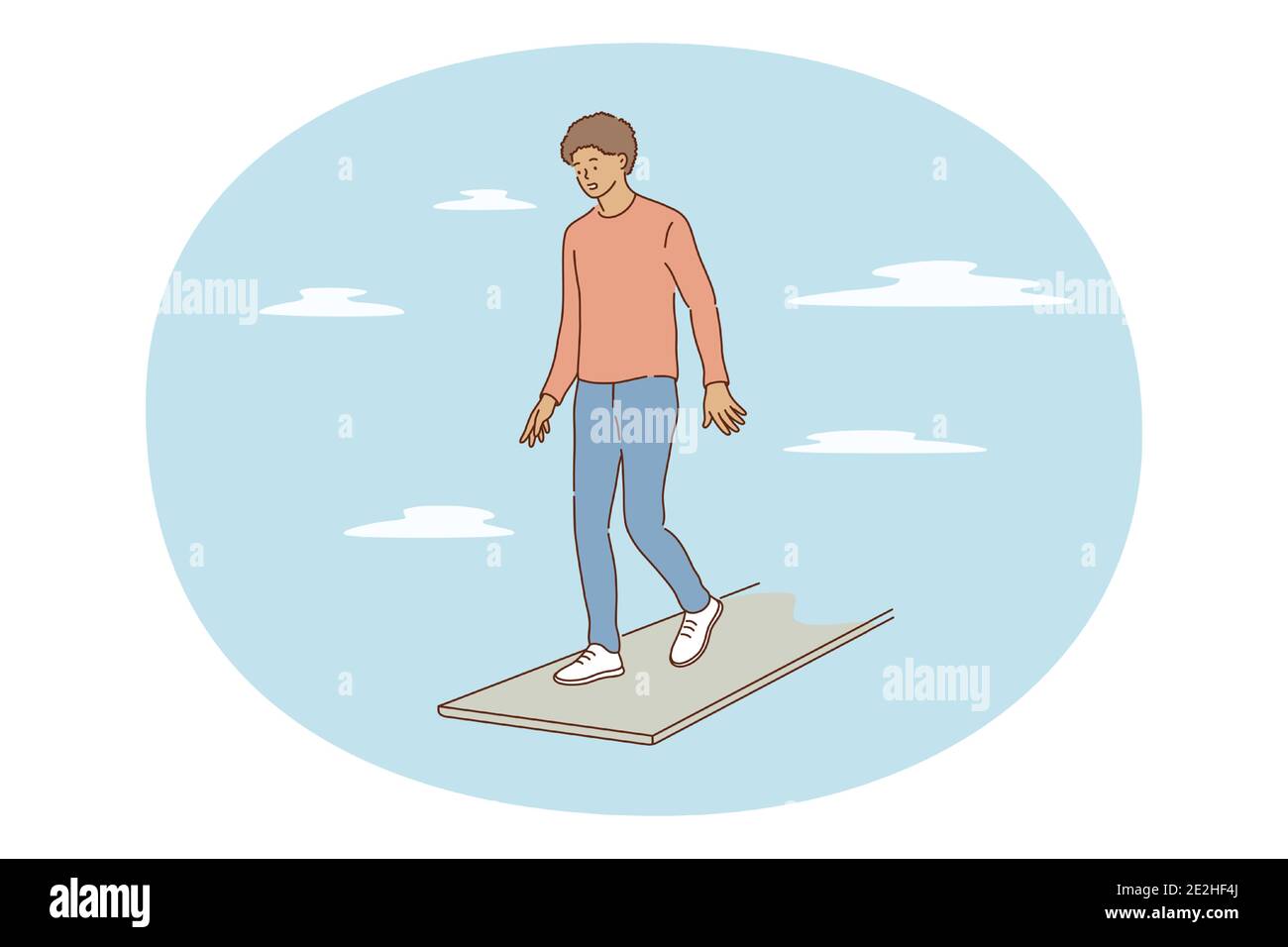 Risk difficult Stock Vector Images - Alamy