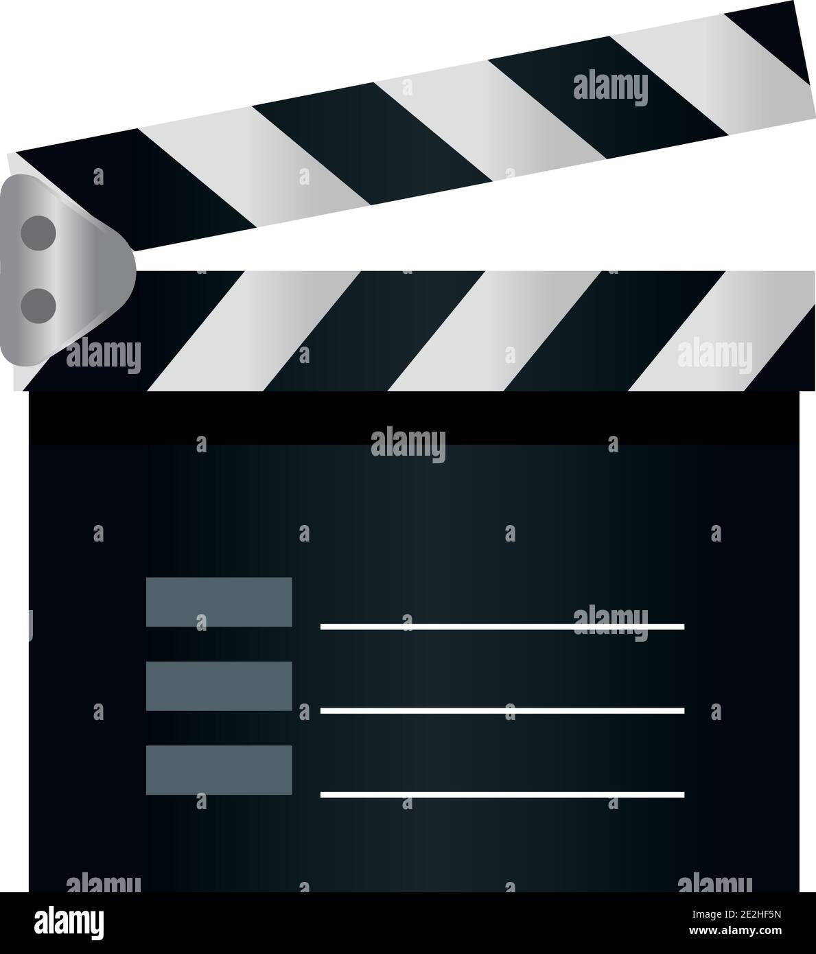 Cinema clapboard icon vector design Stock Vector Image & Art - Alamy