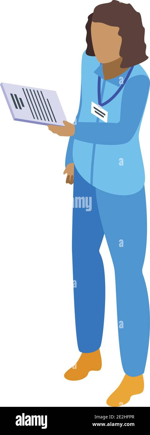 Urgent family doctor icon. Isometric of urgent family doctor vector ...